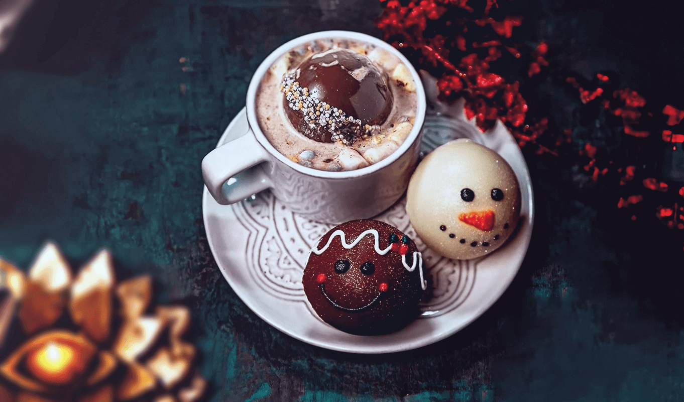 Ponte en la moda de las chocobombas congeladas para esta navidad ...